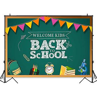 7x5ft Back To School Theme Backdrops For Photography Pencils Books ...