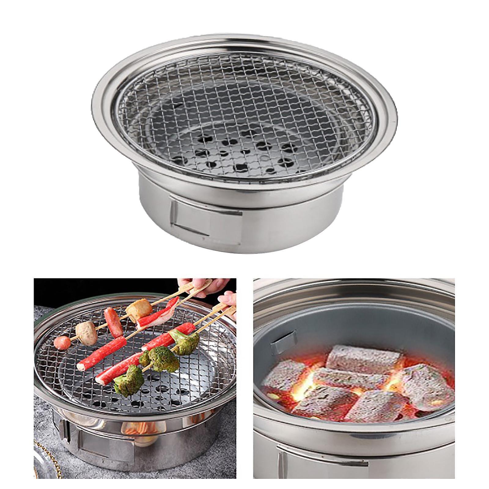 Portable Japanese Bbq Grill Stainless Steel Charcoal Grill Barbecue ...