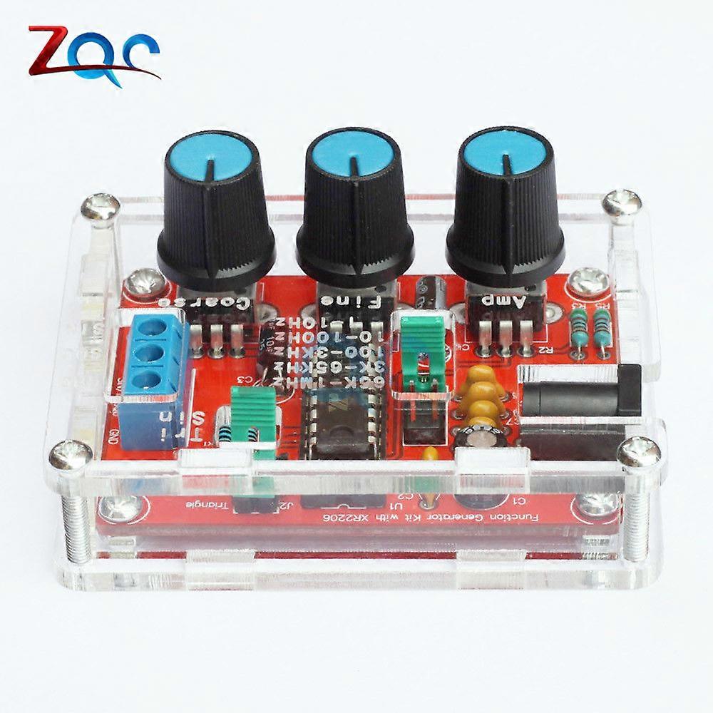 1Hz -1MHz XR2206 Function Signal Generator DIY Kit Sine/Triangle/Square ...