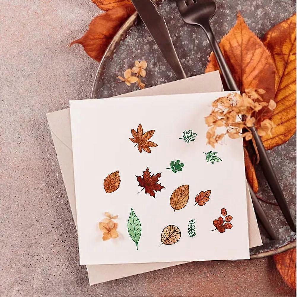 Simple Plant Leaves Clear Stamps for Cards Making Tree Leaf Clear Stamp ...