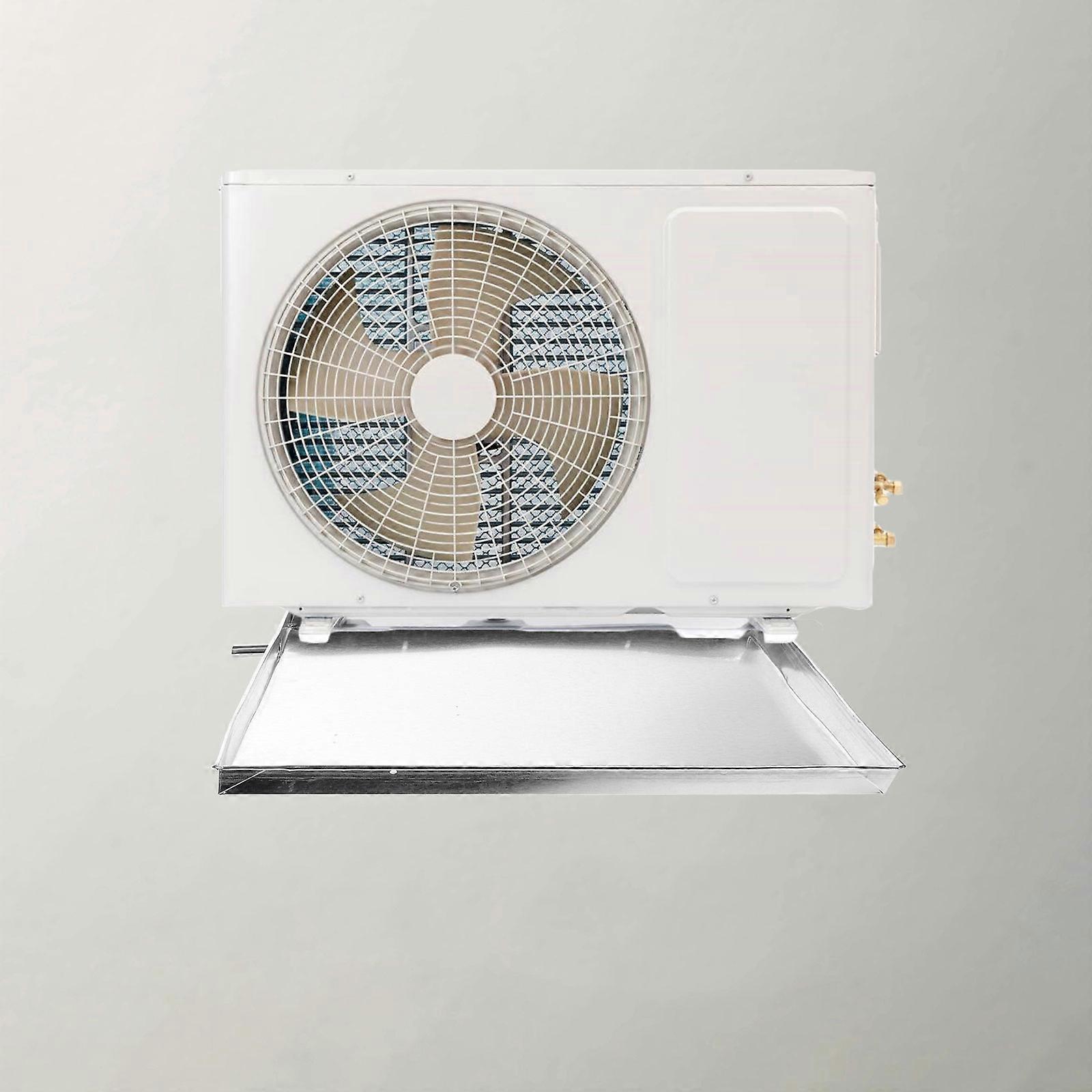 1 Set of AC External Unit Drip Tray Air Conditioner Drip Pan Leak Proof ...