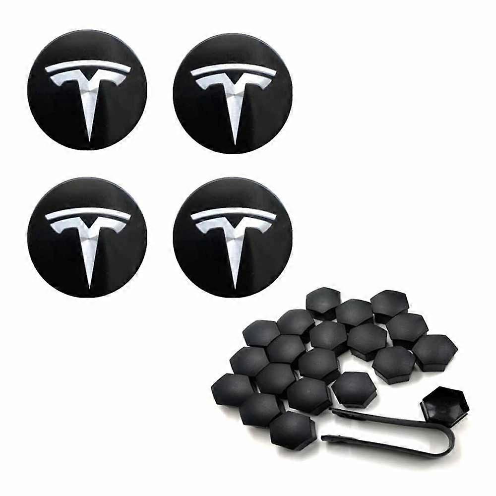 Decorative Center Caps For Tesla Model 3//y/s/ X /wheel Screw Cap Logo ...