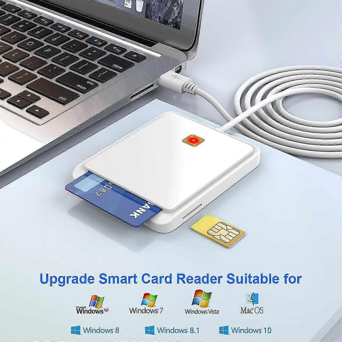 Multi-function Smart Card Sim Smart Card Reader Tax Declaration Cac Id ...