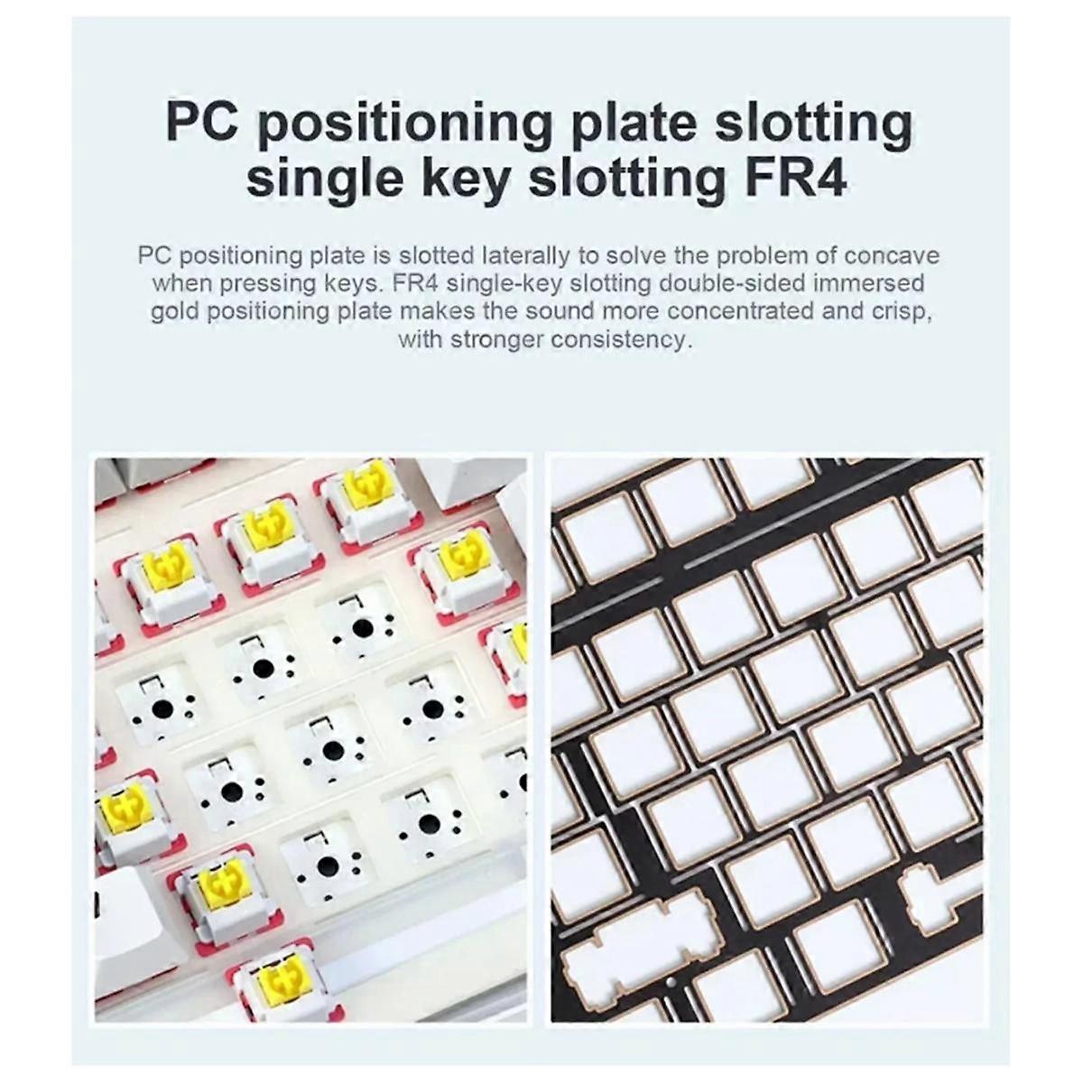 Aula F99 99Key Mechanical Keyboard Hot-Swap Wireless Keyboard Bluetooth ...