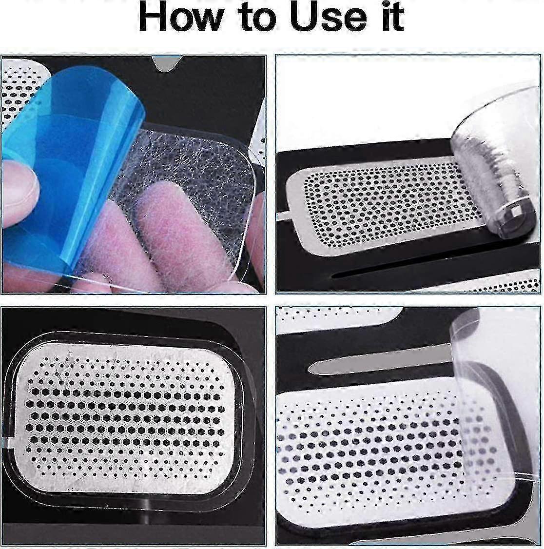 Pack Of 60 Ems Gel Pad, Gels Pad For Ems Trainer Abdominal Trainer Stimulation, Abs Trainer ...