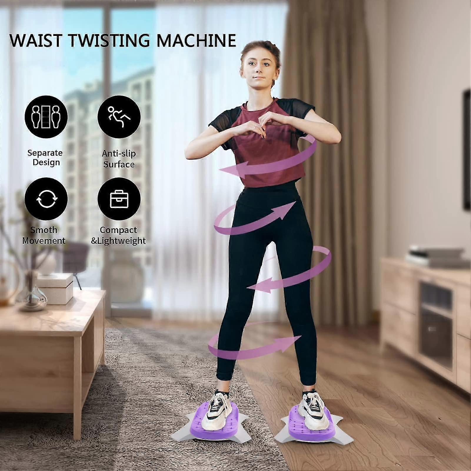 Twist Waist Disc Board, Turntable Fitness Waist Twisting Disk, Workout ...