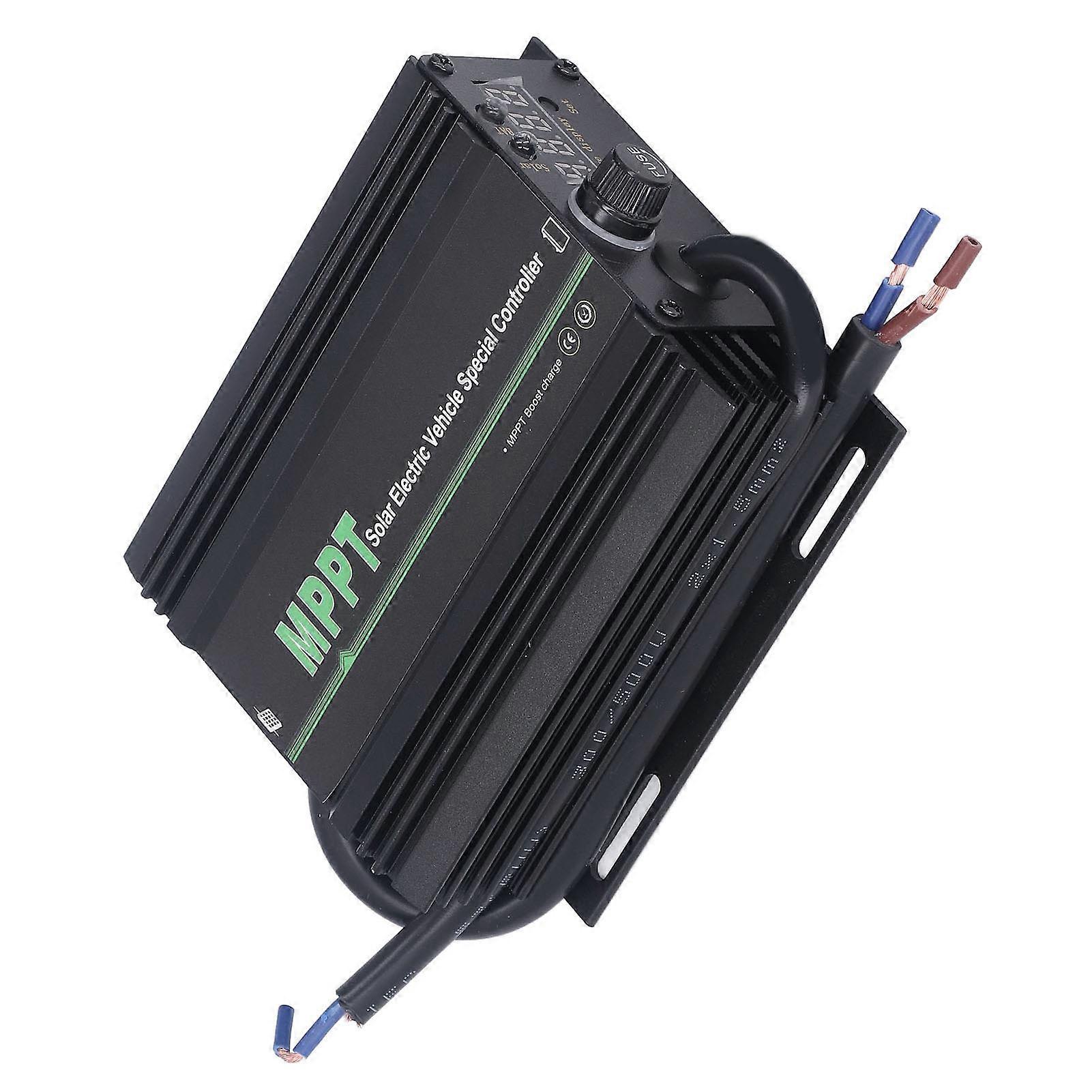 Solar Charge Controller JNEVS Electric Vehicle MPPT Regulator Settable ...