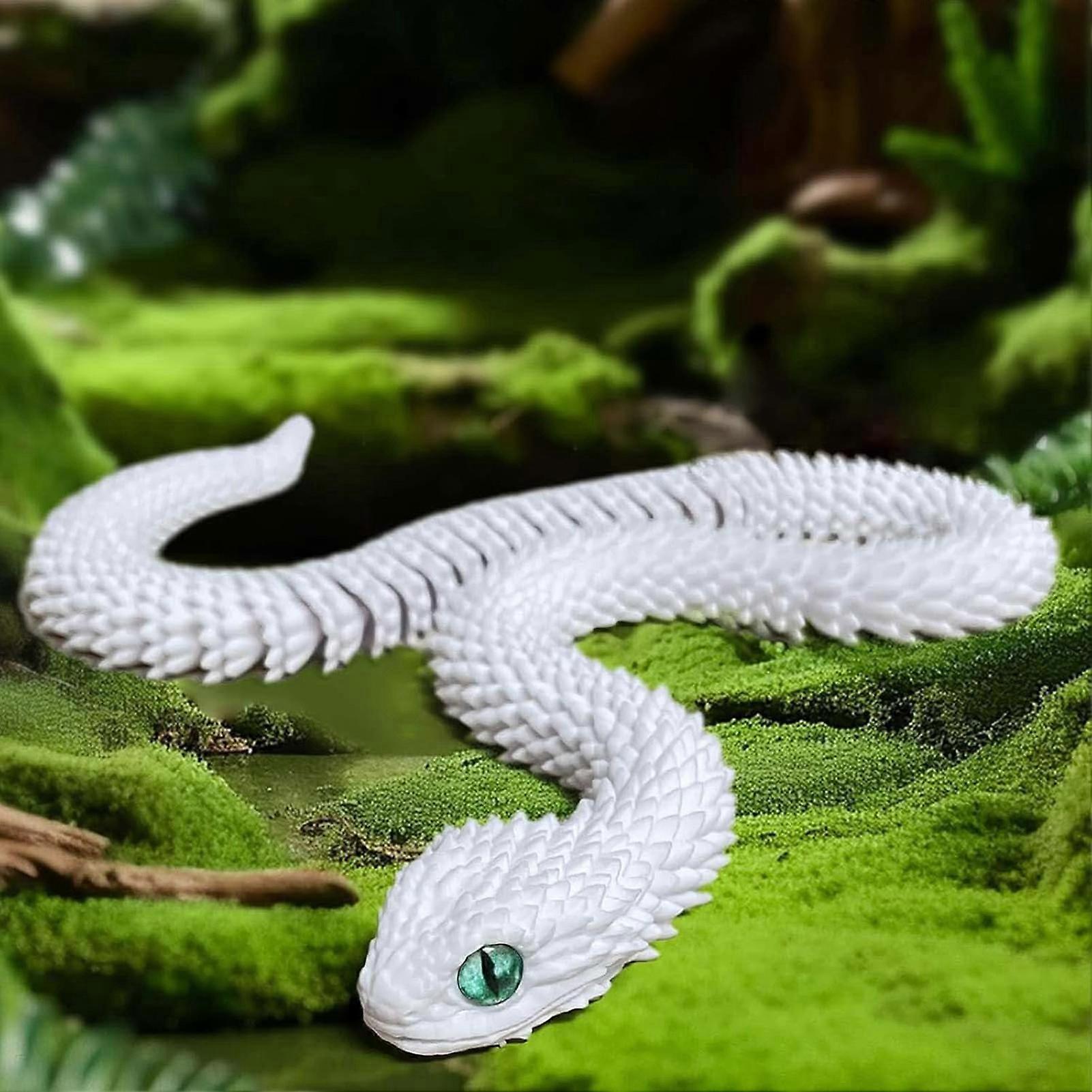 3D Printed Animals Articulated Simulated Snake Stress Relief Toys ...