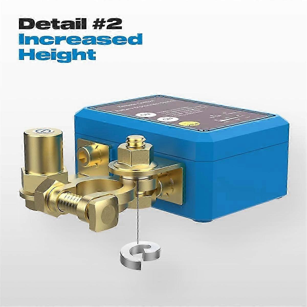 12V 240A Remote Battery Disconnect Switch Anti Marine RV ATV Boat Theft ...