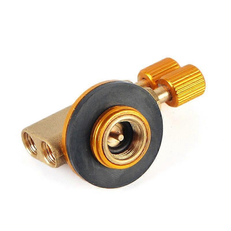 Outdoor Camping Stove Gas Adapter Propane Tank Adapter Inflation Valve ...