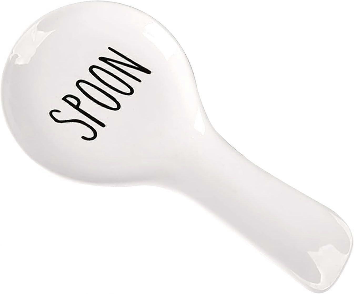 Spoon Rest Ceramic Spoon Holders for Kitchen Counter Rest Coffee Spoons ...