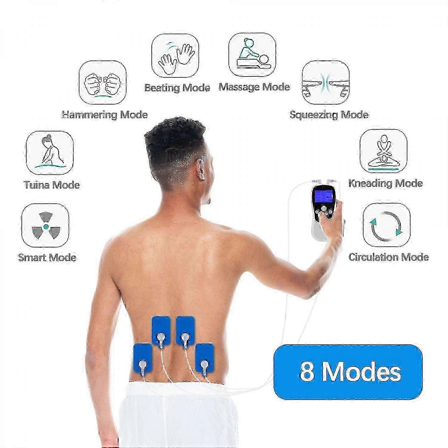 EMS device Tens device pain therapy stimulation current | Fruugo UK