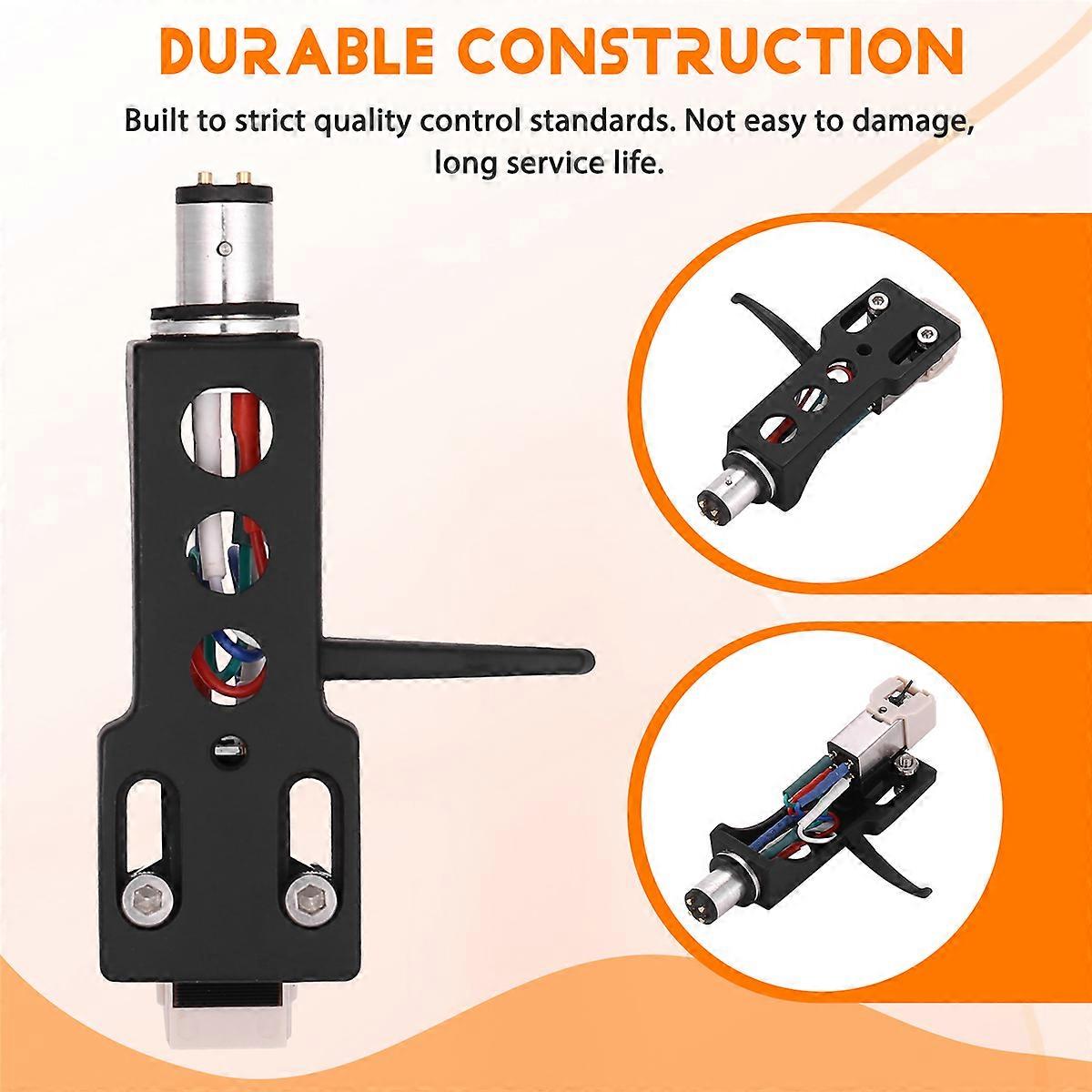 Stylus with Turntable Headshell 4 Pin Contacts for Phonograph Turntable ...