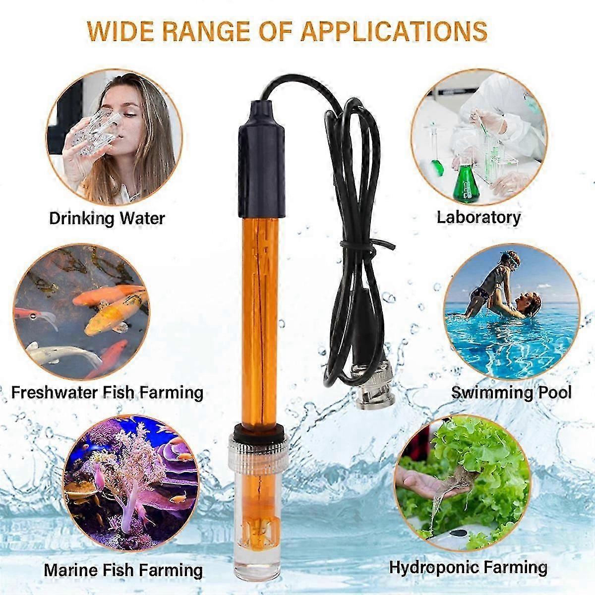 ORP Replacement Probe Aquarium Hydroponic Laboratory Electrode ...