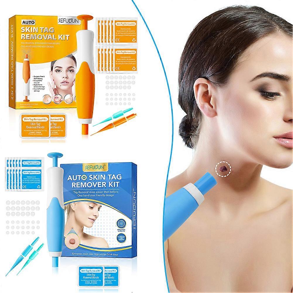 Skin-Tag Remover Double Headed Pen Set Portable Convenient Manual for Fingers Arn Feet Neck ...