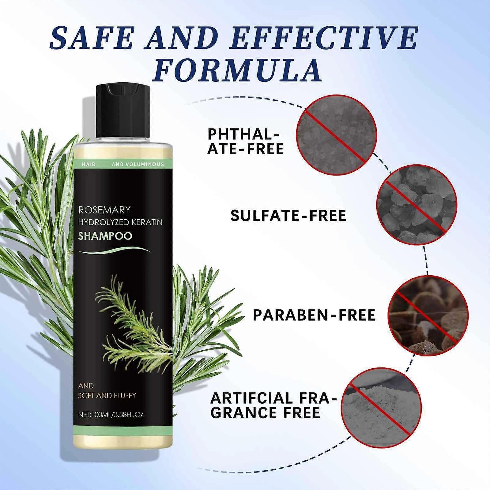 Rosemary Hair Growth Shampoo, Rosemary Hydrolyzed Keratin Shampoo ...