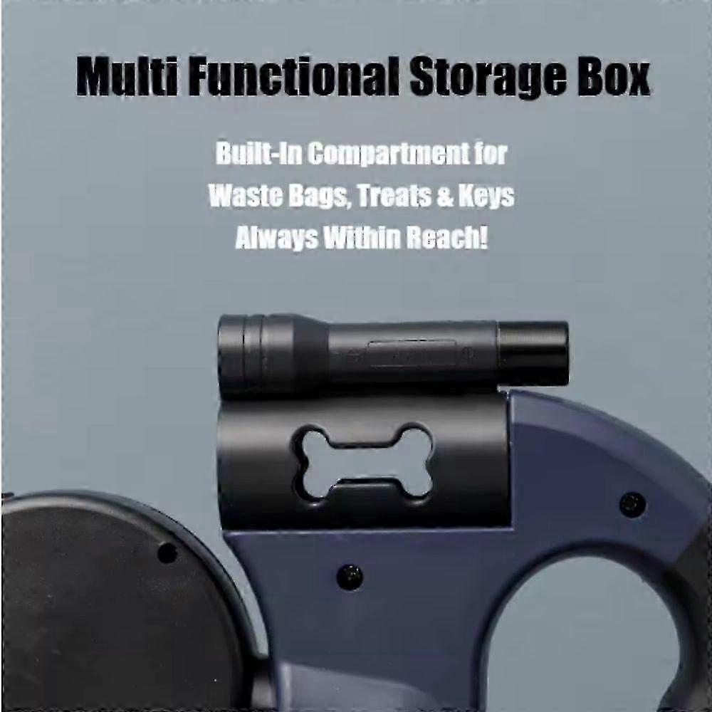 Double Dog Retractable Leash with 360 Anti-Tangle Swivel & Illuminated ...