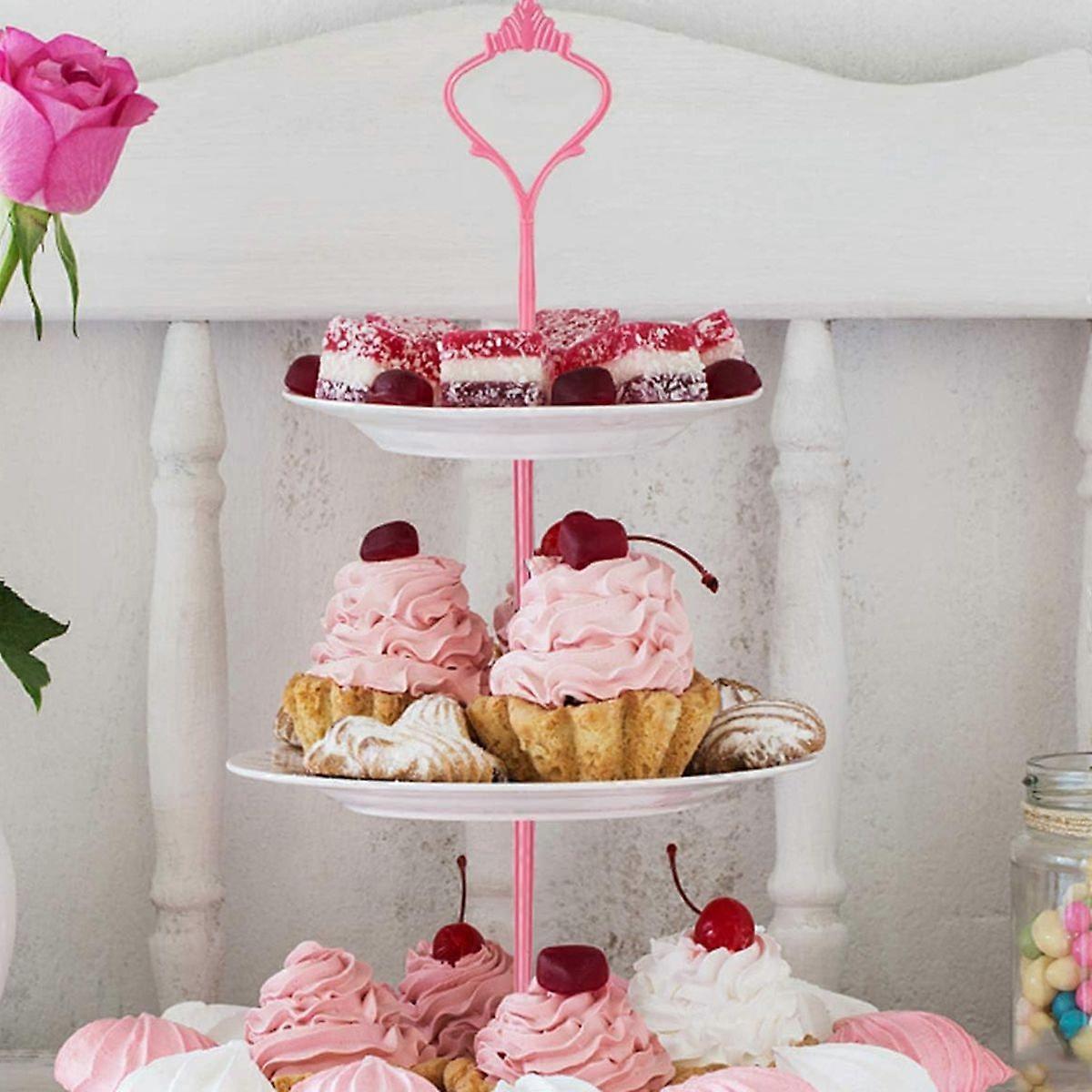 Cake Stand Rod Set, 8 Pack Silver Cake Stand Rods, 2-3 Tier Cake Stand ...