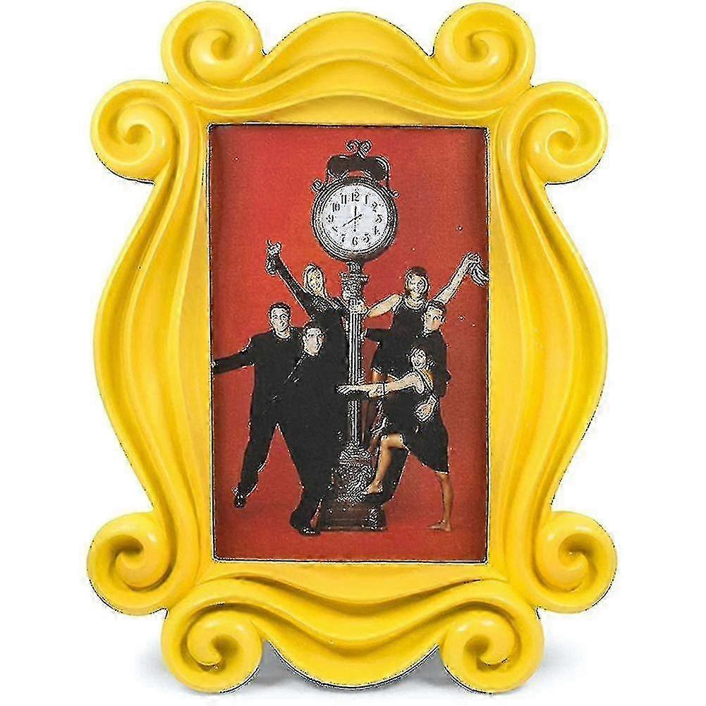 Door Photo Frame Wooden Yellow 25cm Friends Peripheral Wall Decoration ...