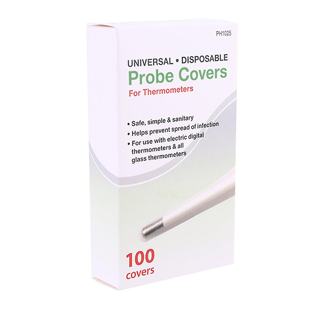 100pcs/box Universal Disposable Digital Thermometer Probe Covers ...