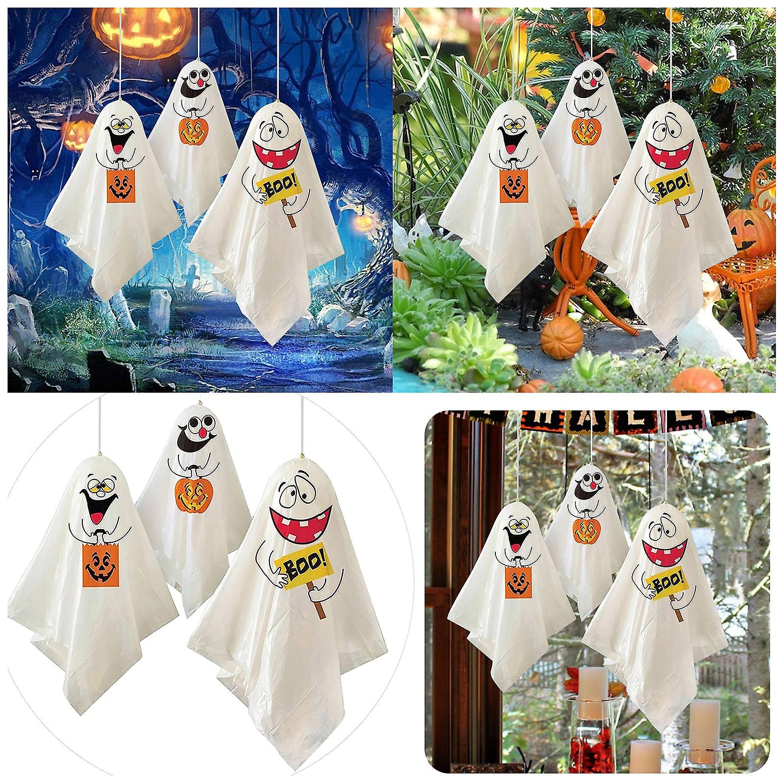 Halloween Decorations Art Mini Ghost Halloween Hanging Ghost Party ...
