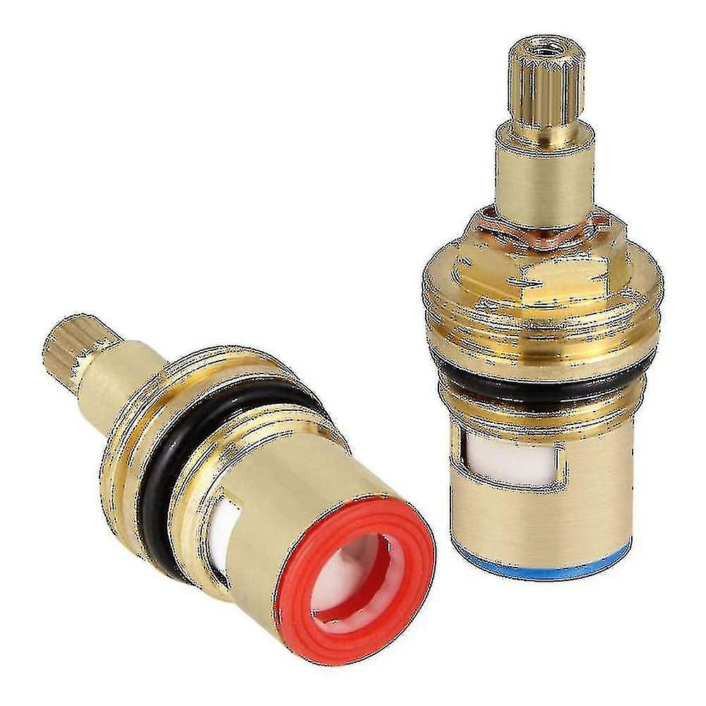 2 Pcs Tap Valves Replacement Universal Disc Cartridge Insert Faucet ...
