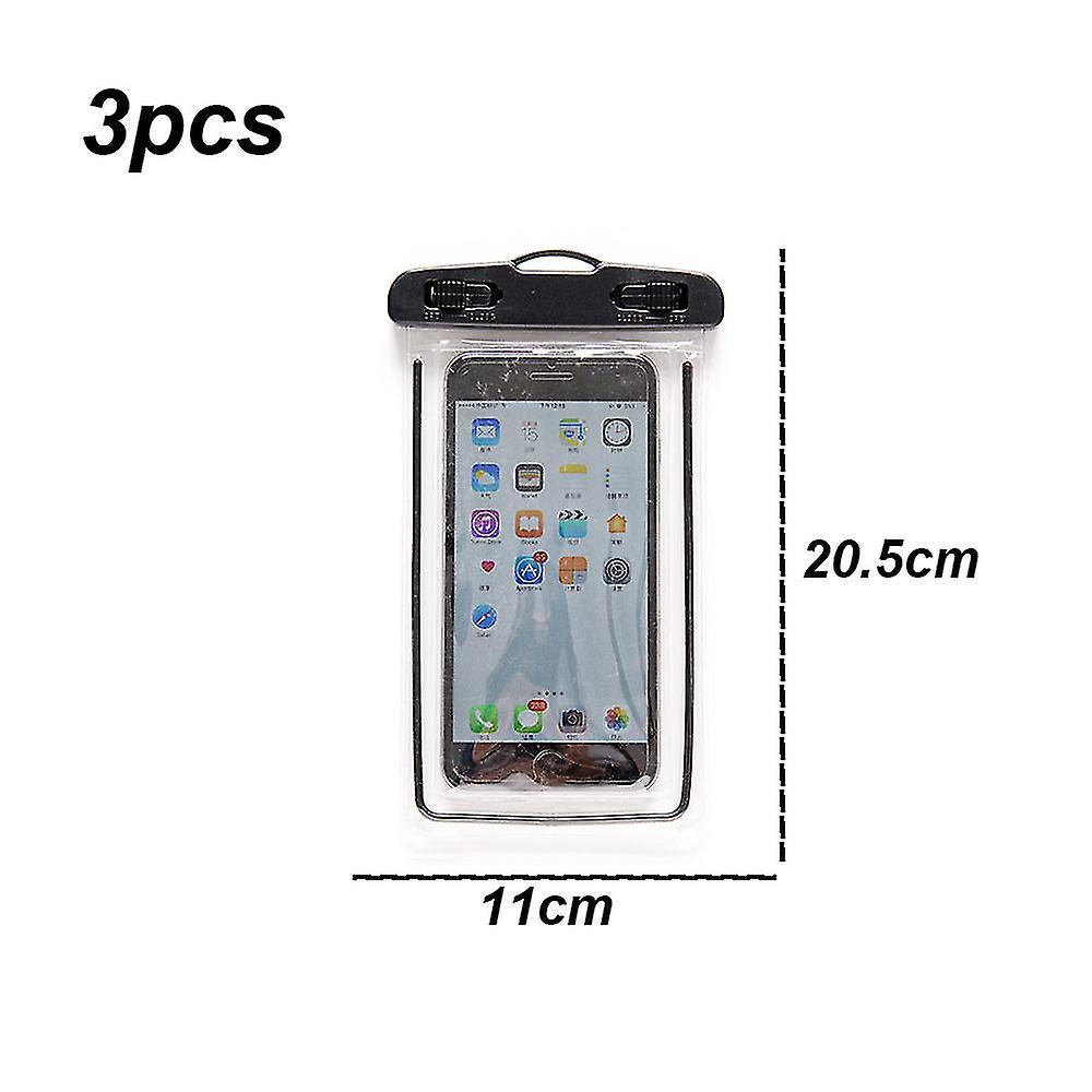 Waterproof Phone Pouch Universal Waterproof Case Dry Bag For Underwater ...