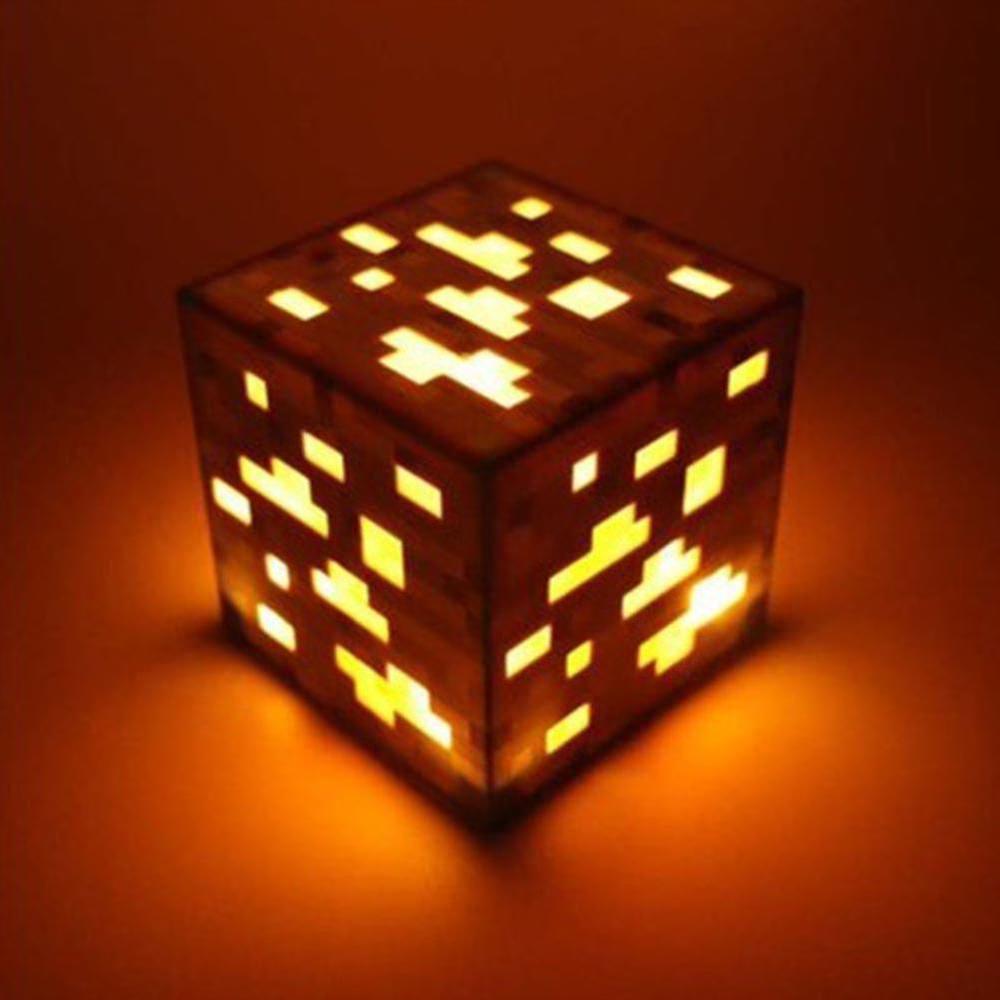 Minecraft Light-up Stone Flashlight Diamond Ore Sure To Keep Pigmen ...
