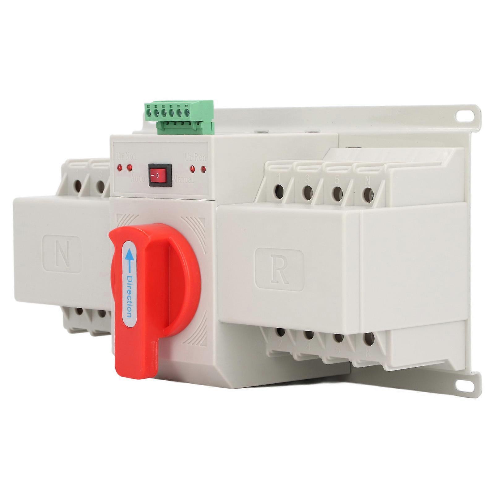 Dual Power Automatic Transfer Switch 400V 4P ATS CB Type Mini ...