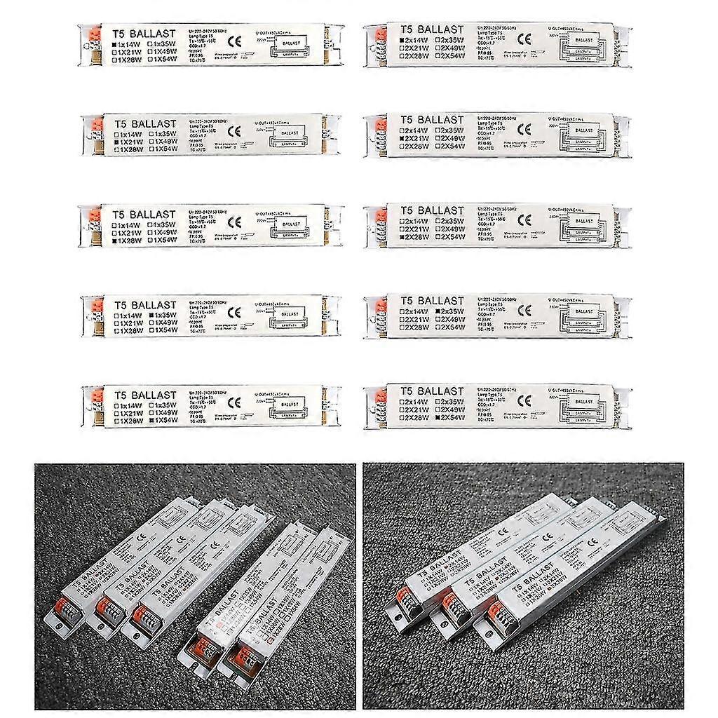 220-240v Wide Voltage T5 Electronic Ballast Fluorescent Lamp Ballasts ...