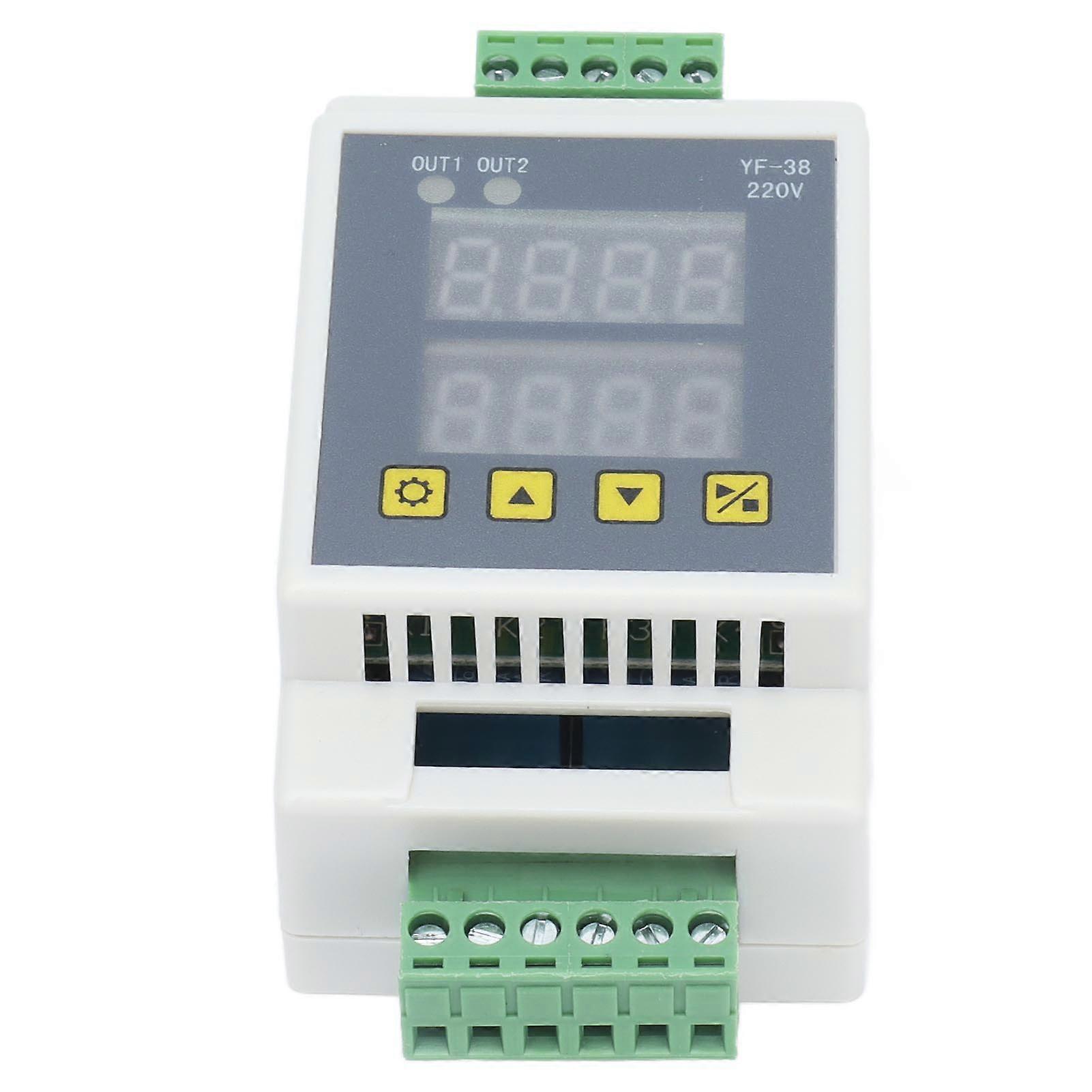 Delay Relay Pulse Trigger Timing Cycle Switch Module 2 Way Multifunction Control Board YF ...