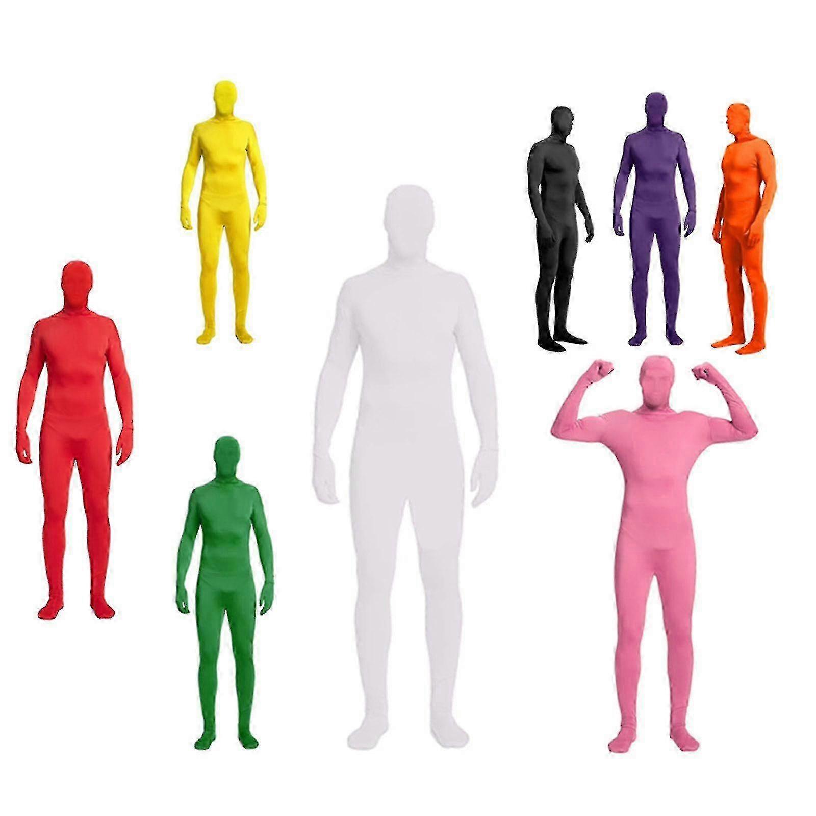 Adult Morph Costume Mens Womens Spandex Body Suit Skin Jumpsuit,100% New xi | Fruugo UK