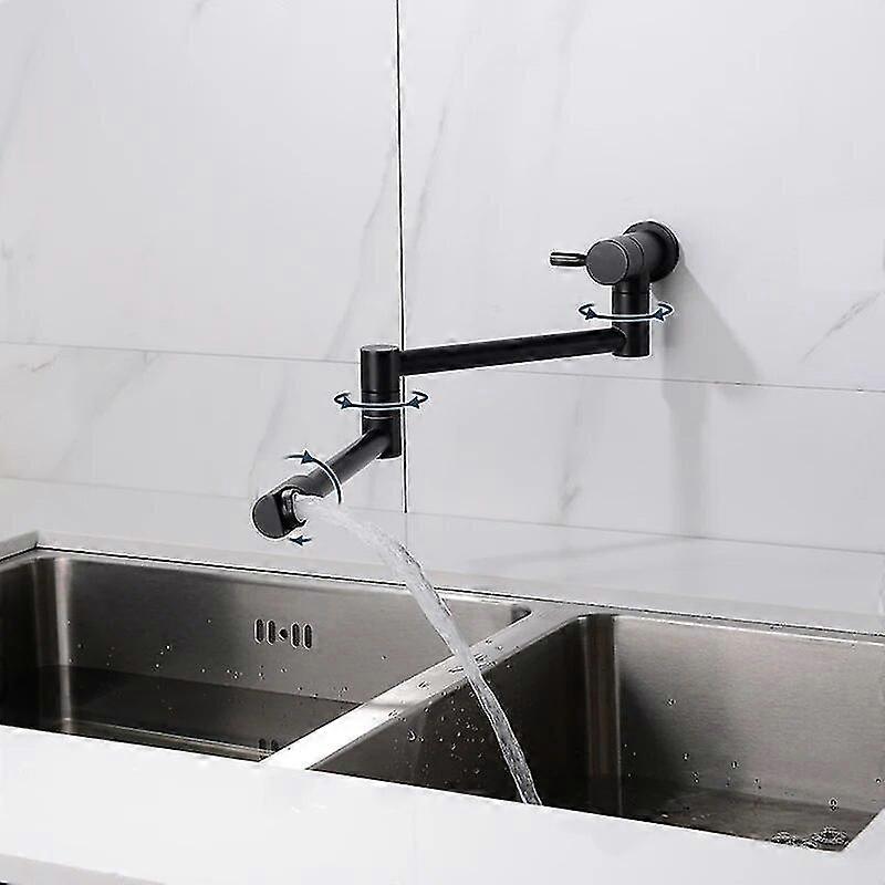 High qualityPot Filler Tap Wall Mounted Foldable Kitchen Faucet Single ...