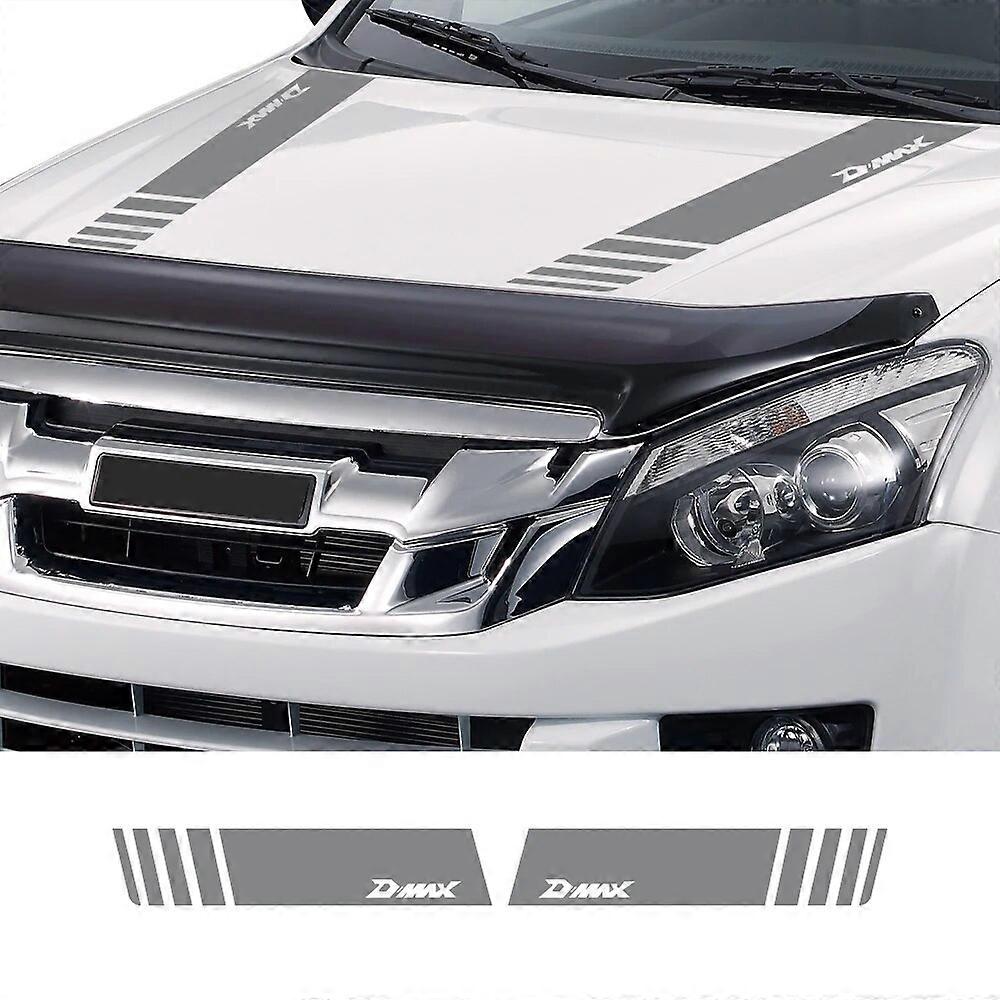 Pickup Hood Stickers For Isuzu Dmax D Max Truck Graphics Stripes ...