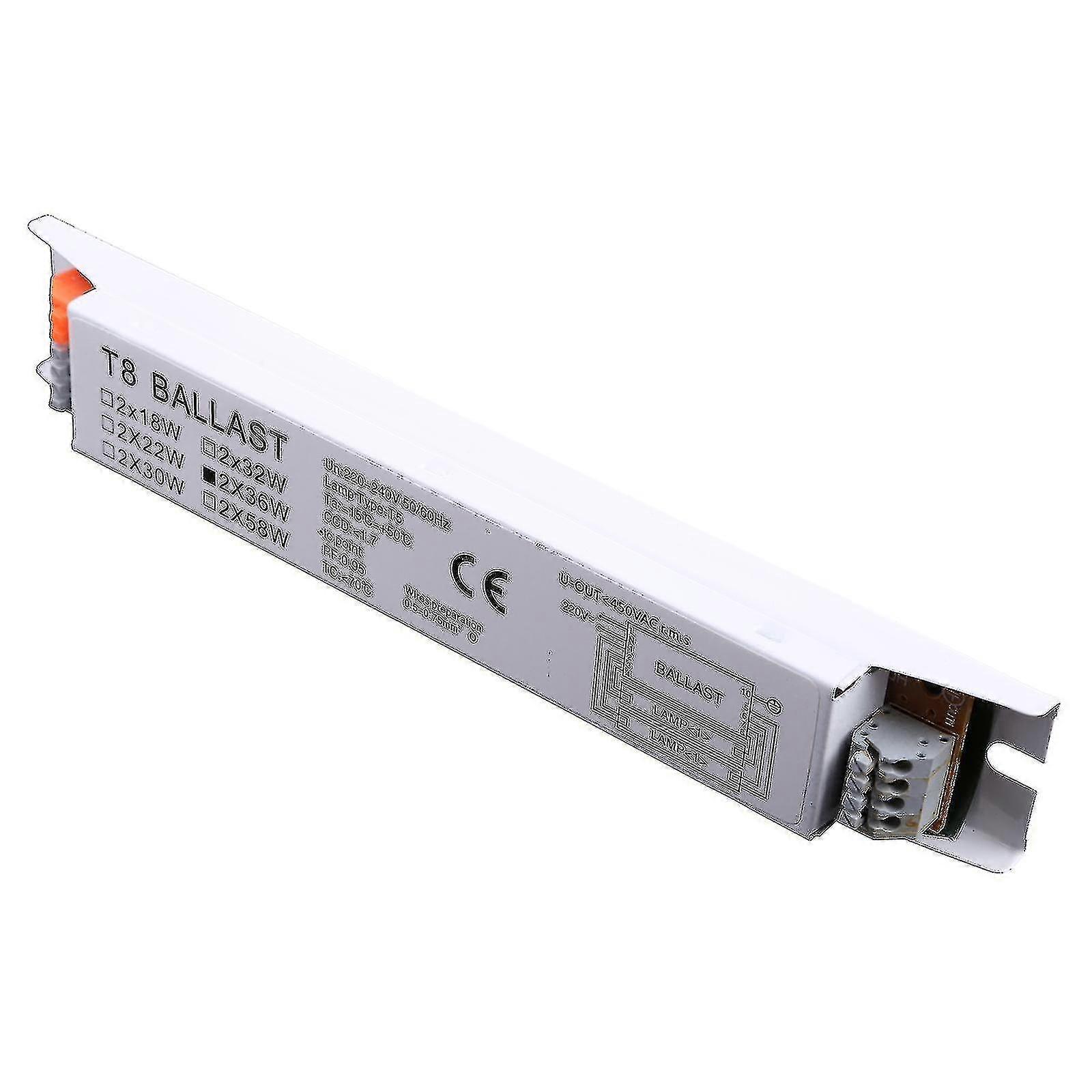 220-240v Ac 2x36w Wide Voltage T8 Electronic Ballast Fluorescent Lamp ...