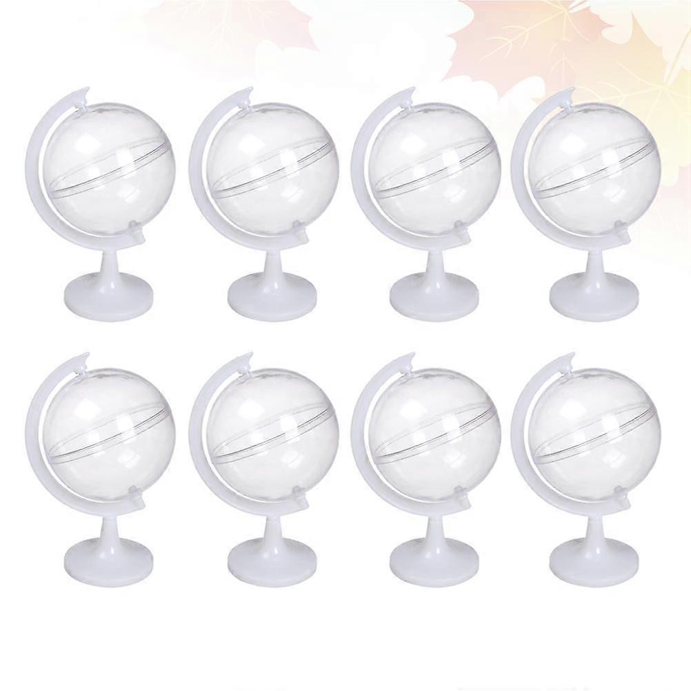 12pcs Round Earth Globe Candy Box Fillable World Shaped Globe Container ...