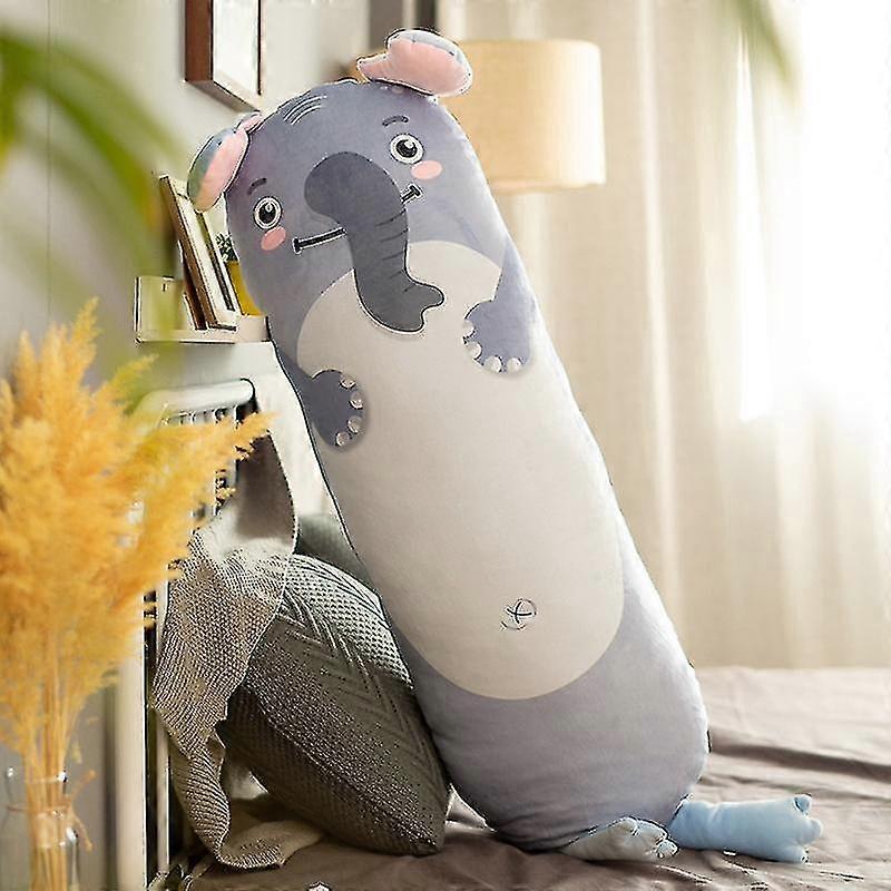 120cm/150cm 3d Douple Printing Plush Long Pillow Soft Shar Pei Elephant ...