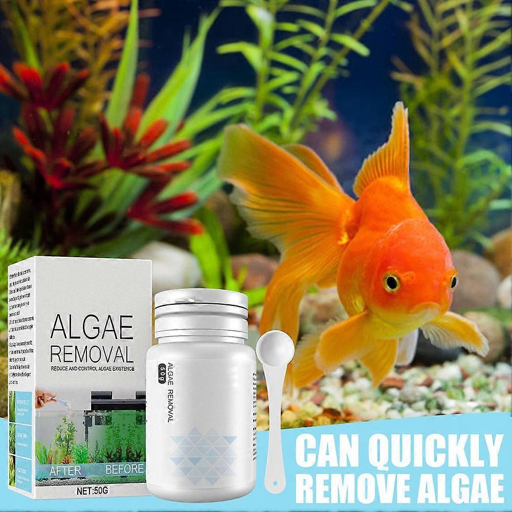 Multipurpose Algae Remover Fish Tank Water Purify Algae Removal Powder ...
