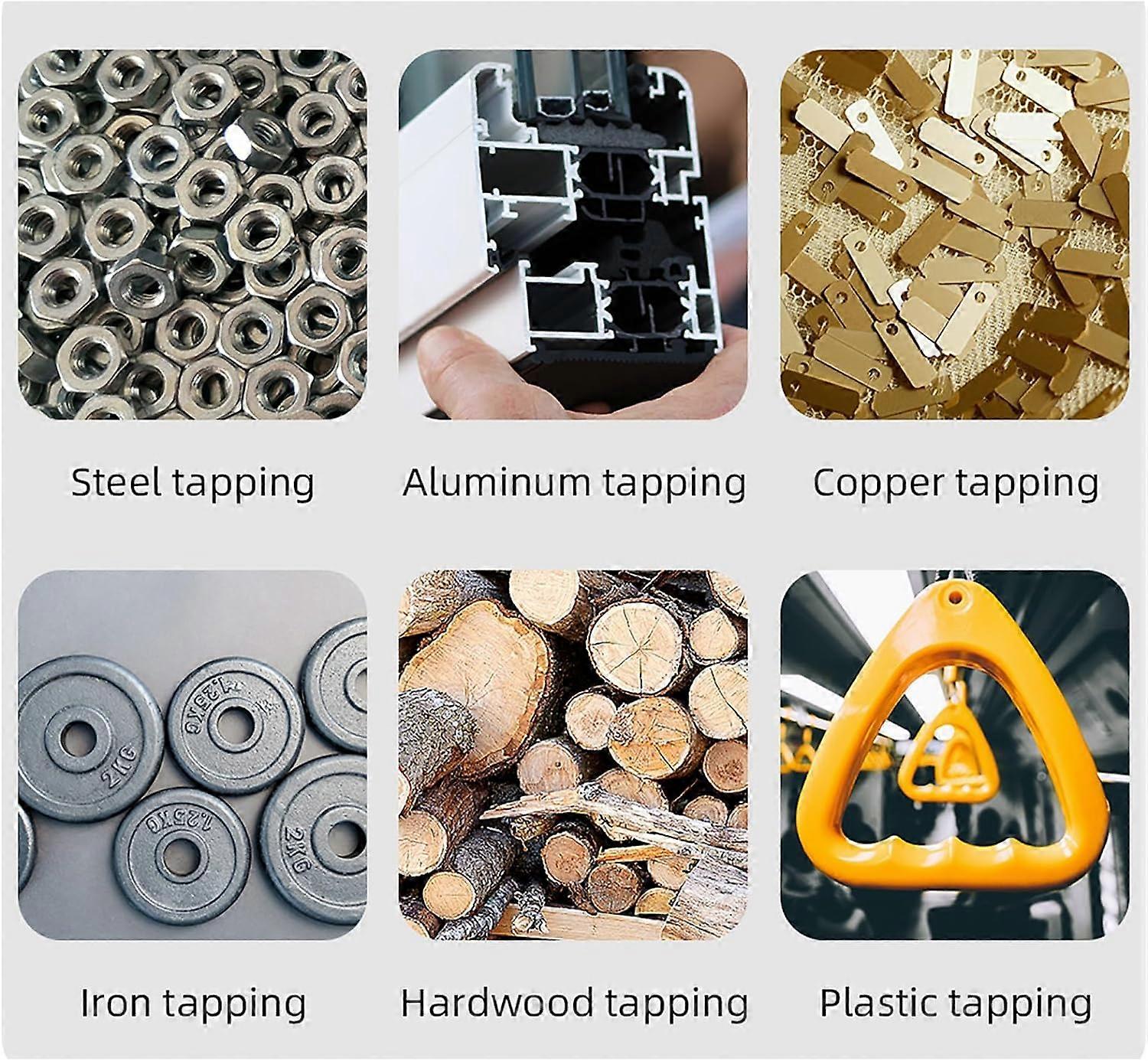 M3-M12 Straight Pneumatic Tapping Machine, High-Speed Pneumatic Drill ...