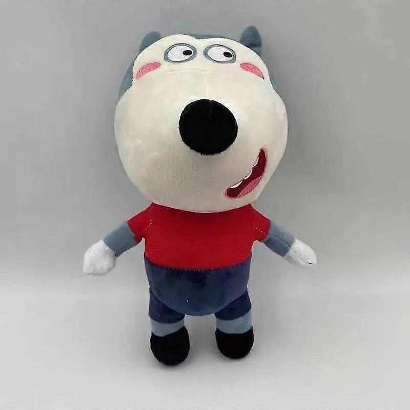 30cm Anime Wolfoo Plush Toy Cute Lucy Plushie Doll Cartoon Wolf Soft ...