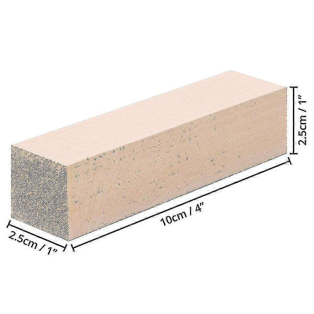 (10 Pack) 4 X 1 X 1 Inches Basswood Project Diy Set For Beginners ...