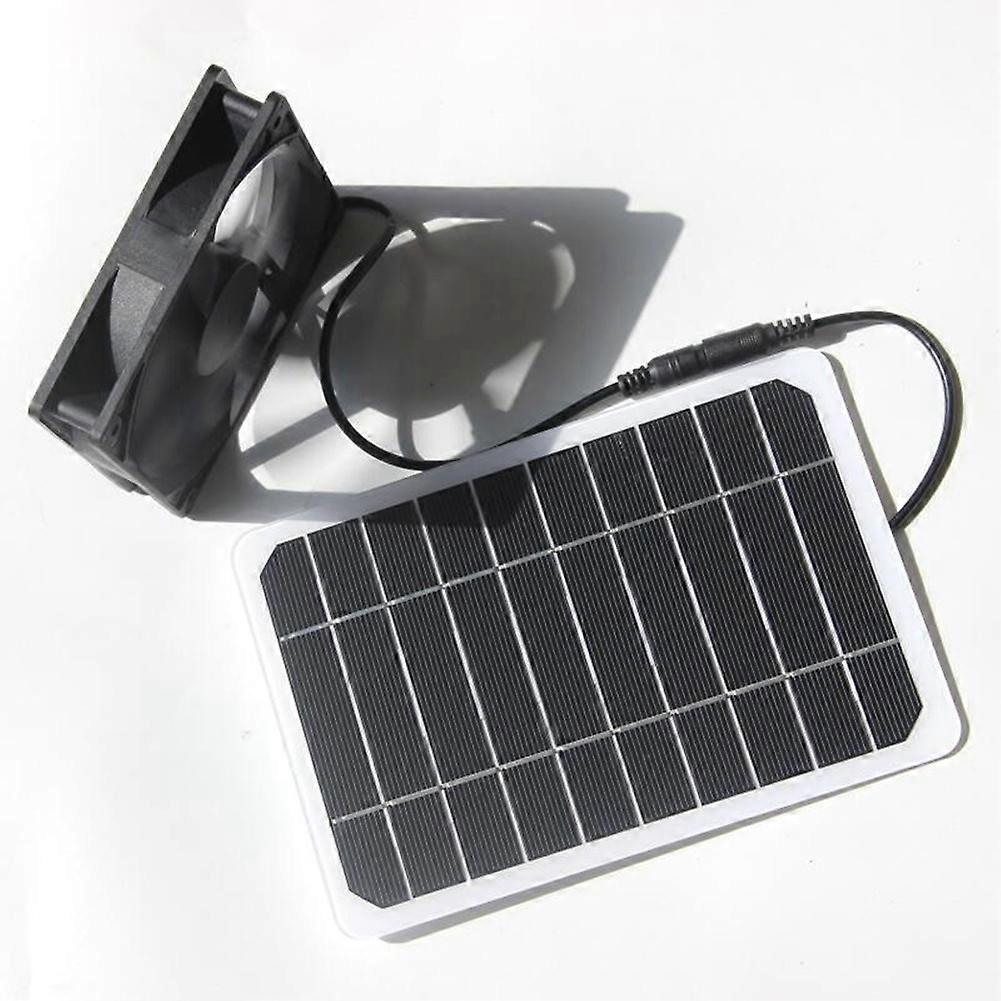 Solar Panel Fan Set 5V 6W Mini Solar Cell DIY Plate Kit Outdoor for ...