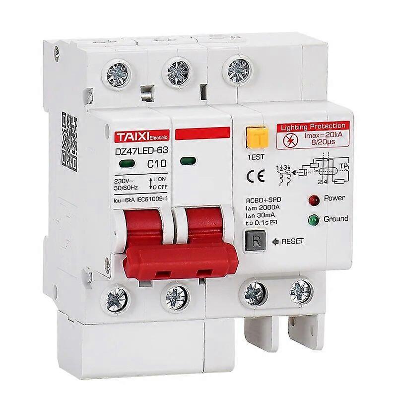 SPD Residual Current Circuit Breaker With Overload RCD RCBO RCCB With ...