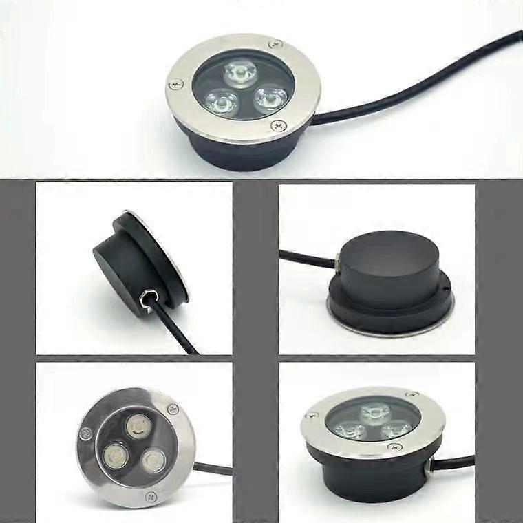 Outdoor Led Recessed Spotlight 1pack 3w 80mm/100mm Ip65 Led Recessed ...
