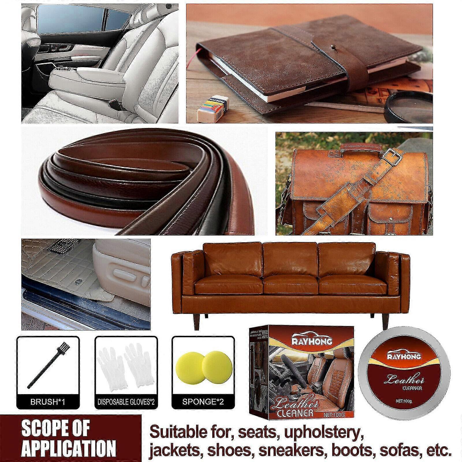 Leatherrite Leather Restorer Leather Recolor Paste Restoration Paste ...