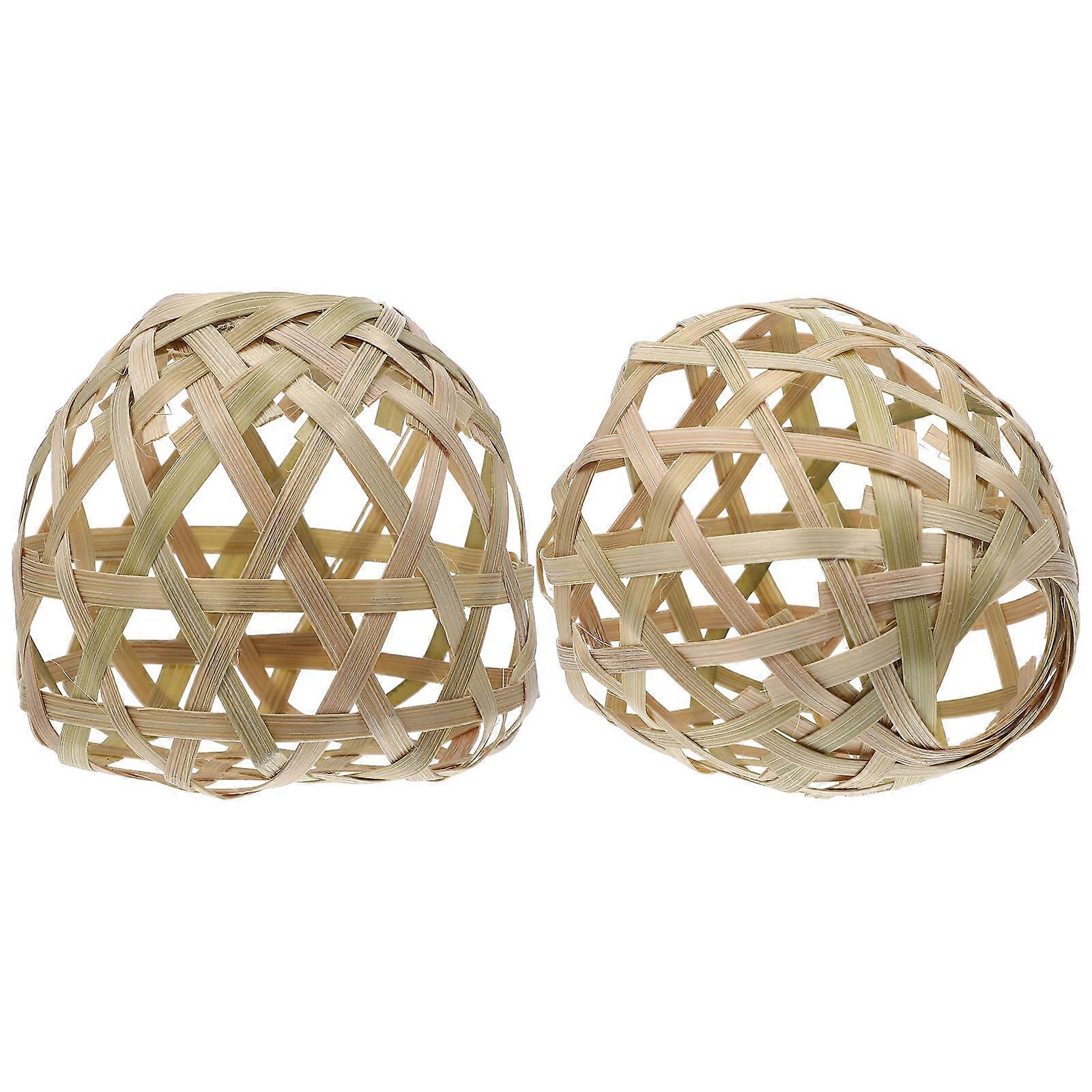 Bamboo Woven Lamp Shade Covers Decoration Light Covers for Bedrooms ...