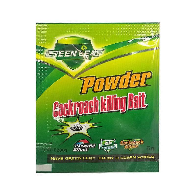 50 packets of green leaf powder cockroach repellent bait cockroach ...
