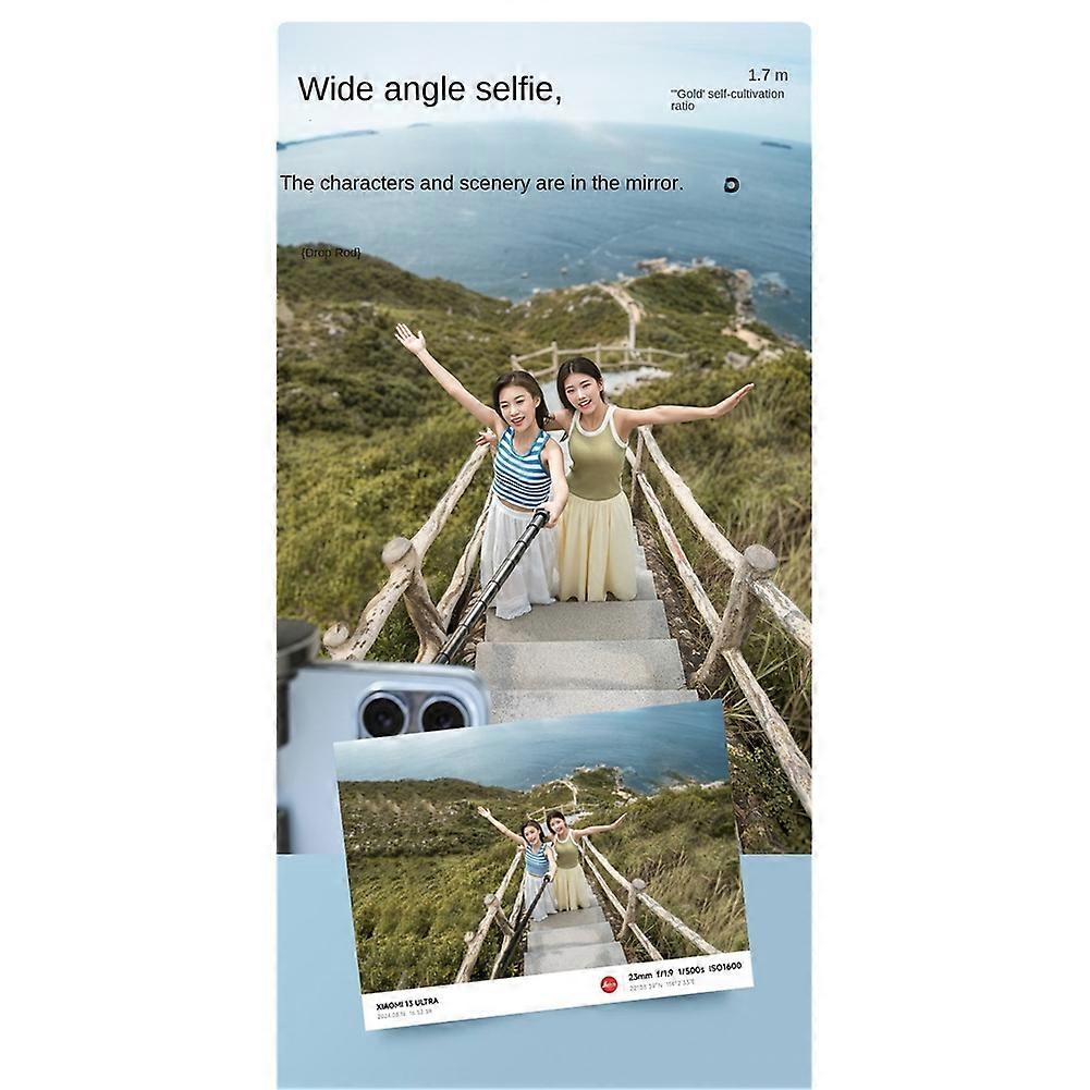 Integrated Selfie Stick with Mobile Phone, Tripod, Portable for Travel ...