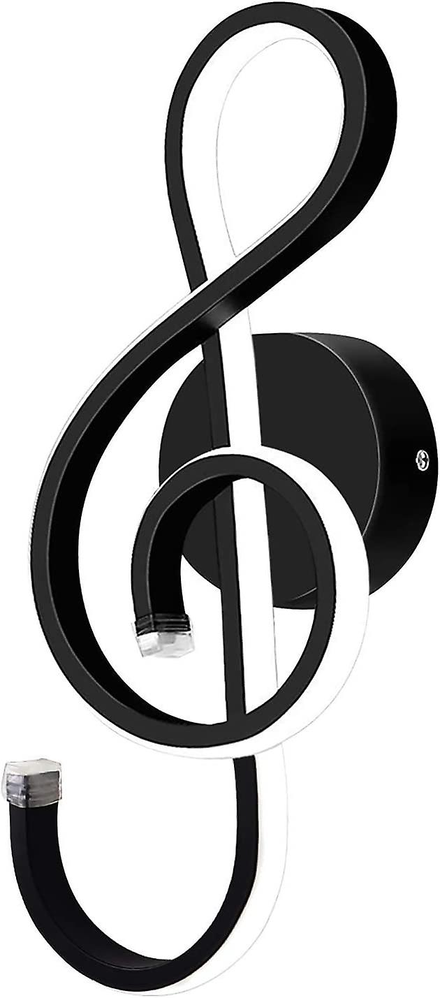 Creative Modern Led Wall Sconce Indoor Wall Light Led Wall Lamp Aluminum Music Symbol Art ...