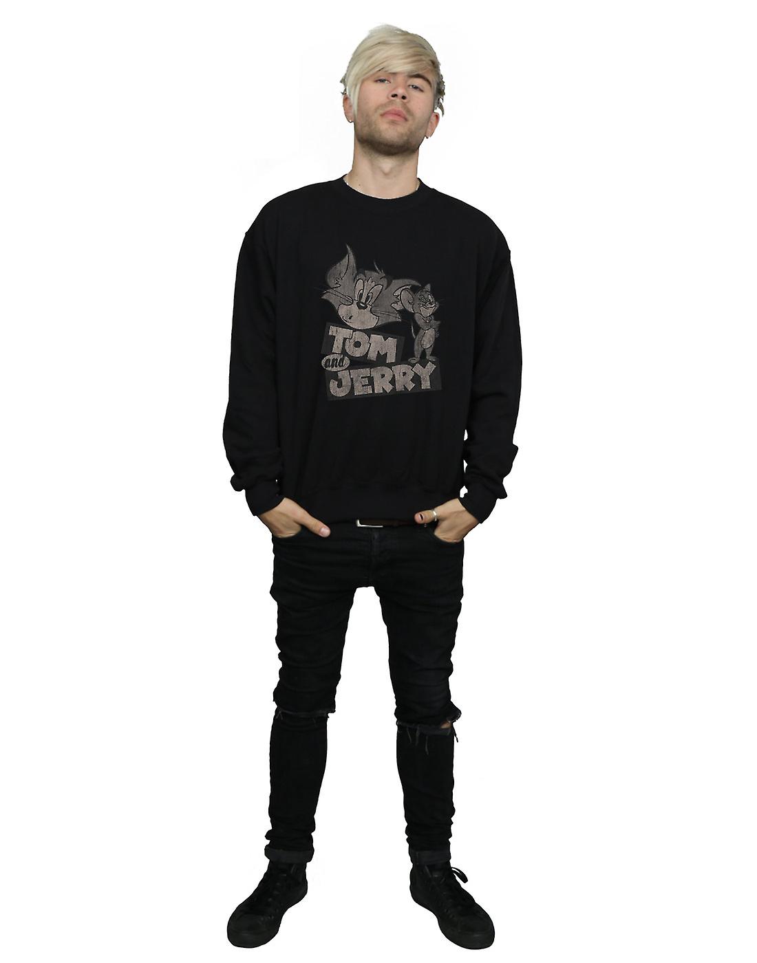 Tom och Jerry mäns tecknad Wink Sweatshirt | Fruugo SE